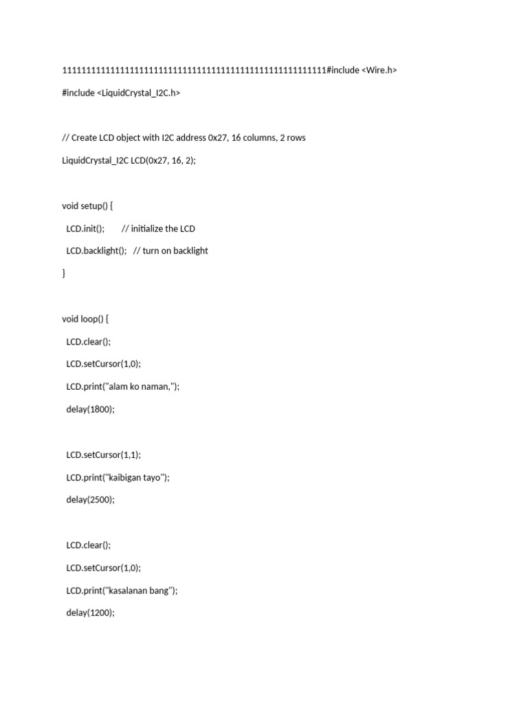 Code Tinkercad | PDF