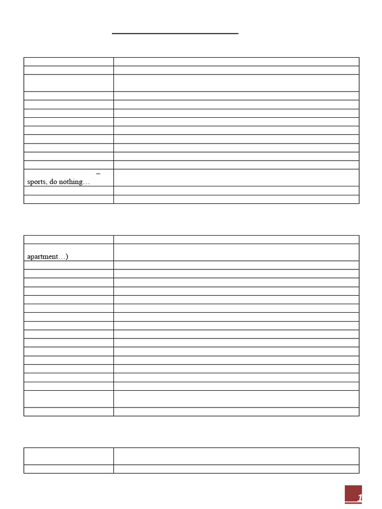 FCE Vocabulary List Basic | PDF | Money | Business