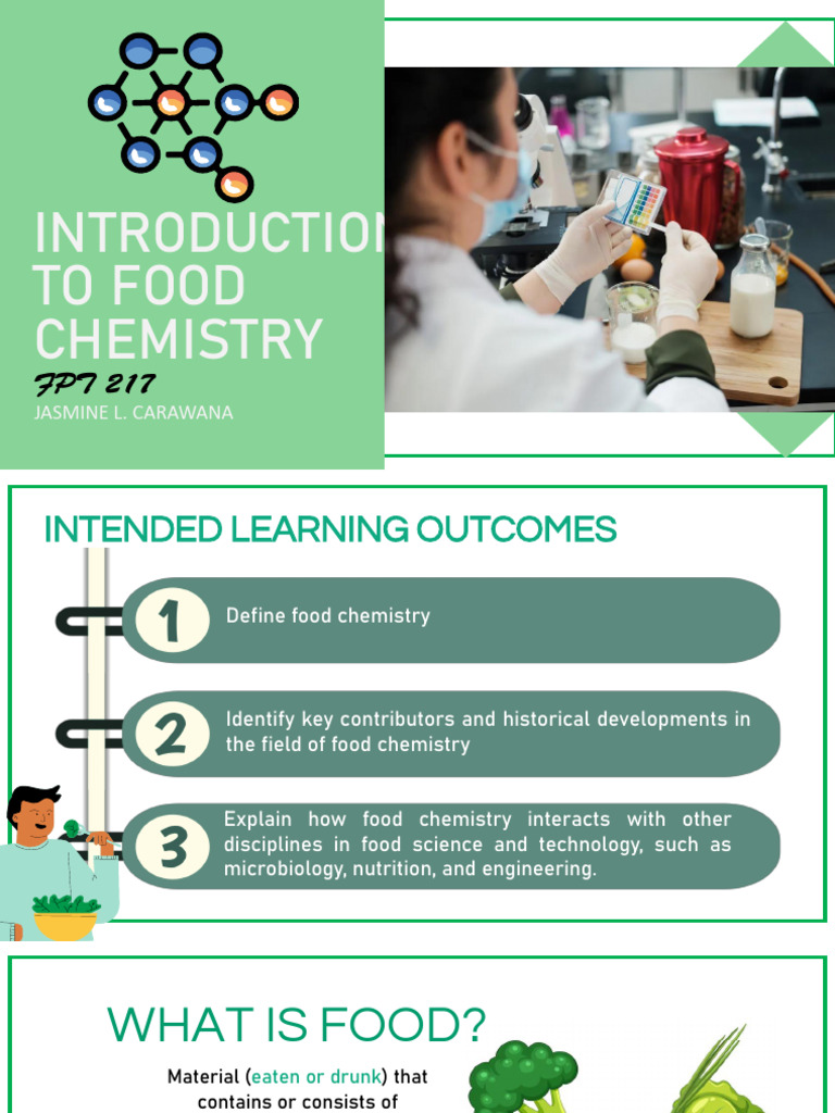 Introduction to Food Chemistry Basics | PDF | Nutrients | Foods