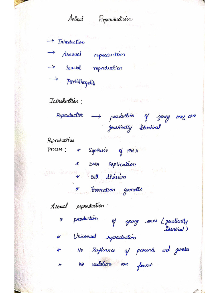 Zoology Class 12 - Lesson 1 | PDF