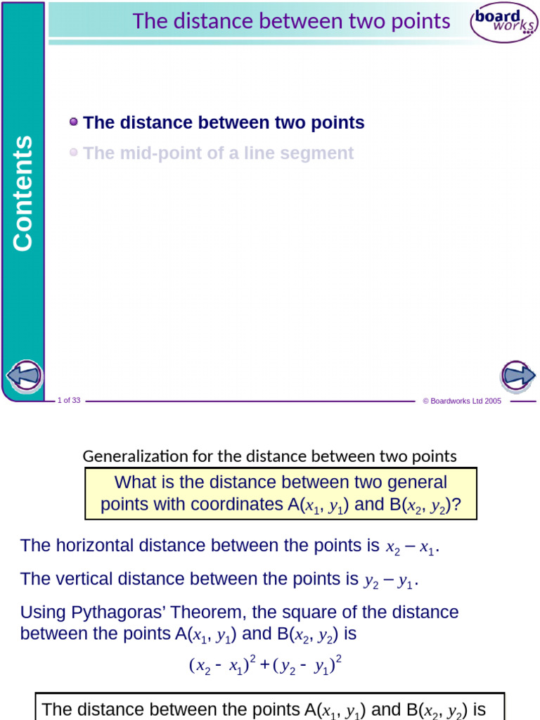 Midpoint and Distance Formulas | PDF | Euclidean Geometry | Geometry