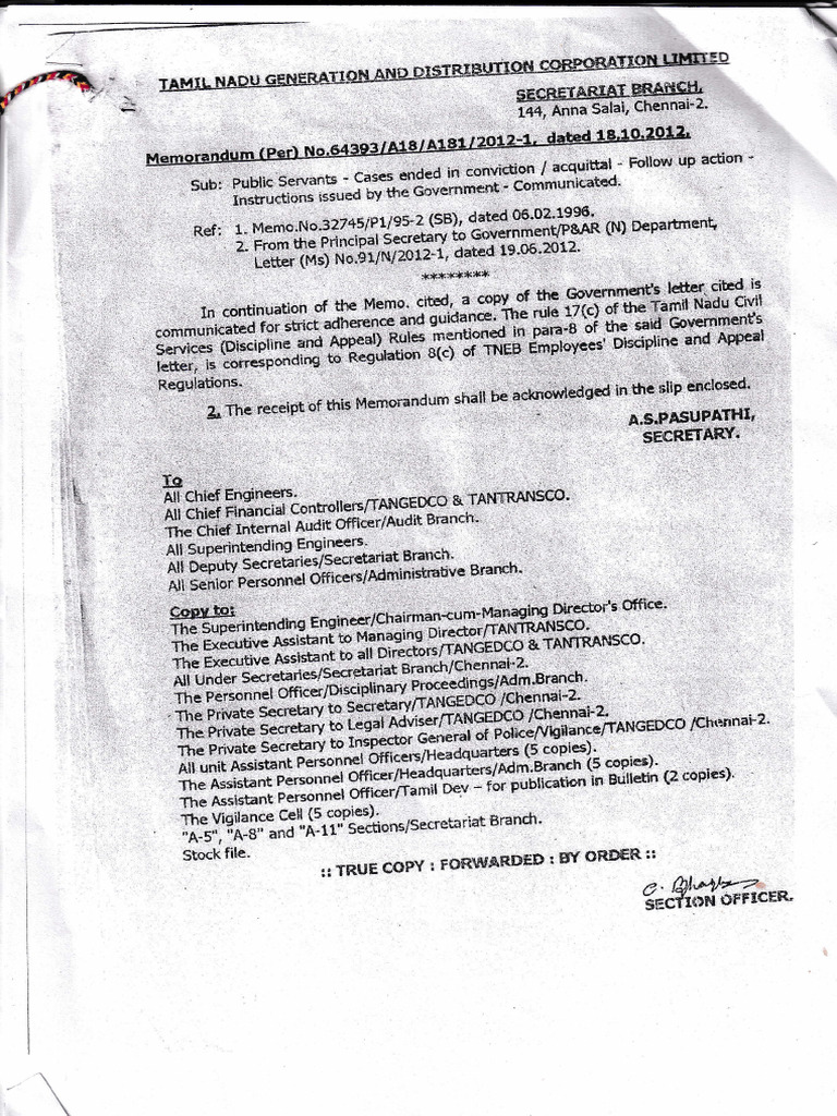 B.P. Acquittal | PDF