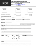 RTE Self Declaration Form for Admission | PDF