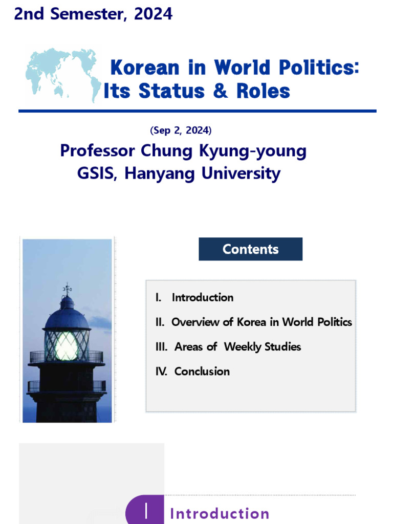 Korean in World Politics, Its Status & Roles, Orientation | PDF | South ...
