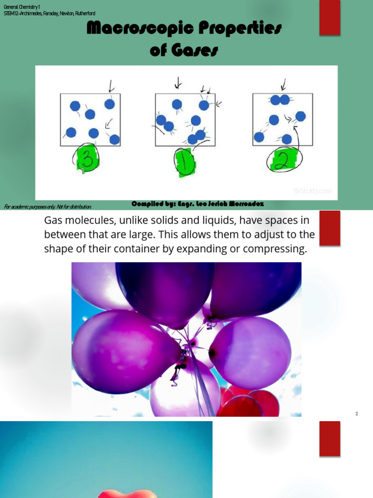 GC - 1 27 Macroscopic Properties of Gases | PDF | Gases | Pascal (Unit)