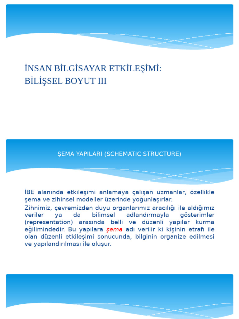 8 Bilissel Boyut III | PDF