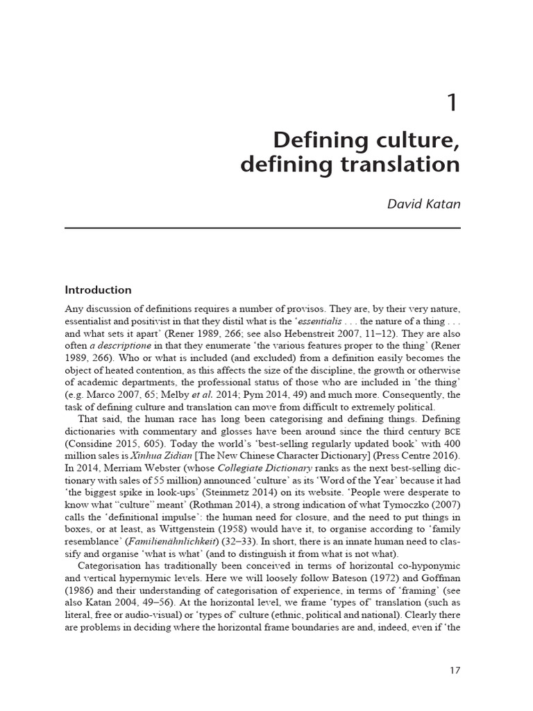Defining Culture and Translation Concepts | PDF | Translations | Metaphor