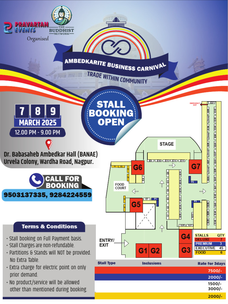 Stall Booking Details for Event | PDF | Chess | Chess Theory