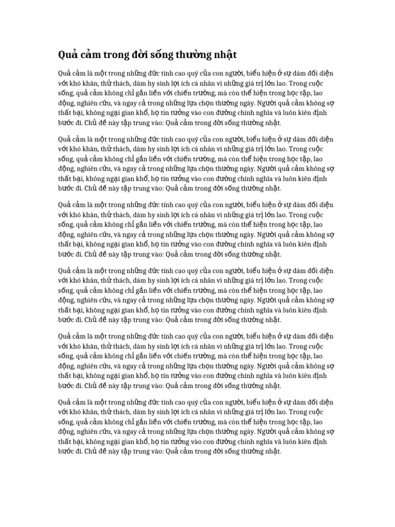 Qua Cam 6 | PDF