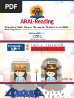 Attendance Sheet Aral Program Learners | PDF