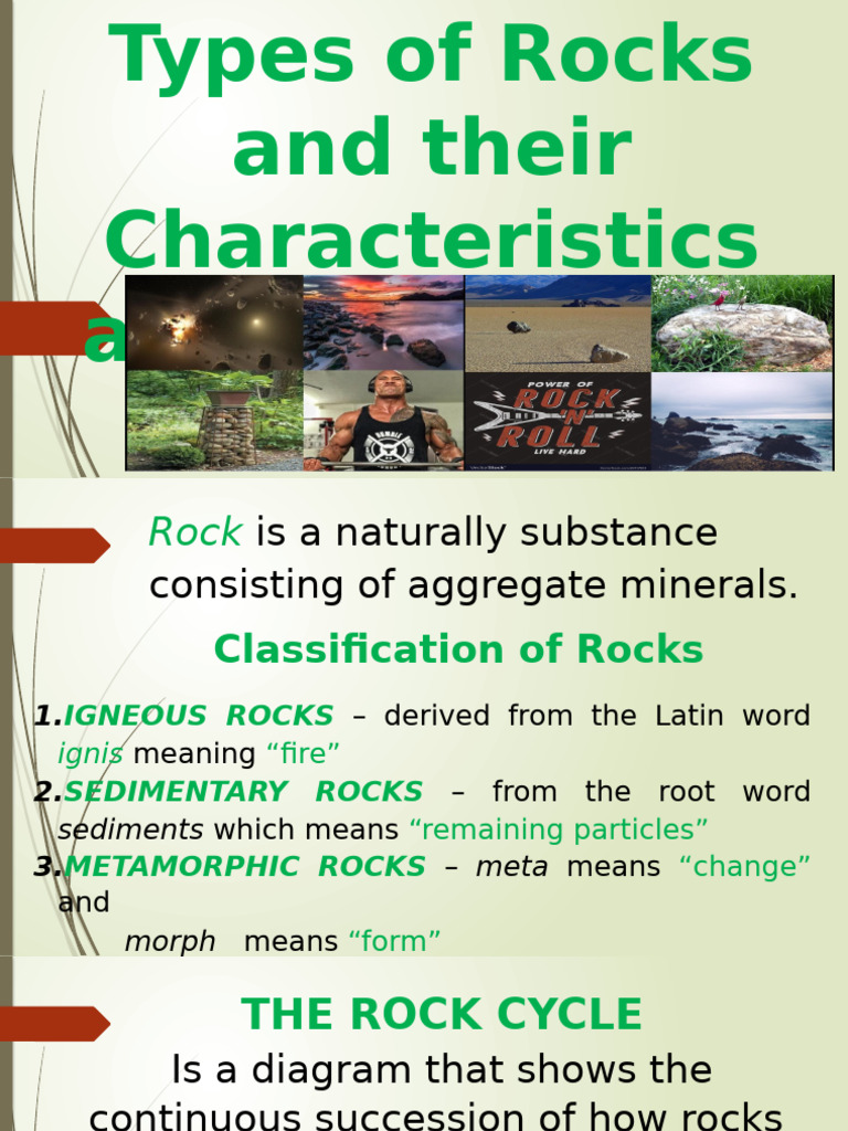 Rock Types, Weathering, and Erosion | PDF | Weathering | Rock (Geology)