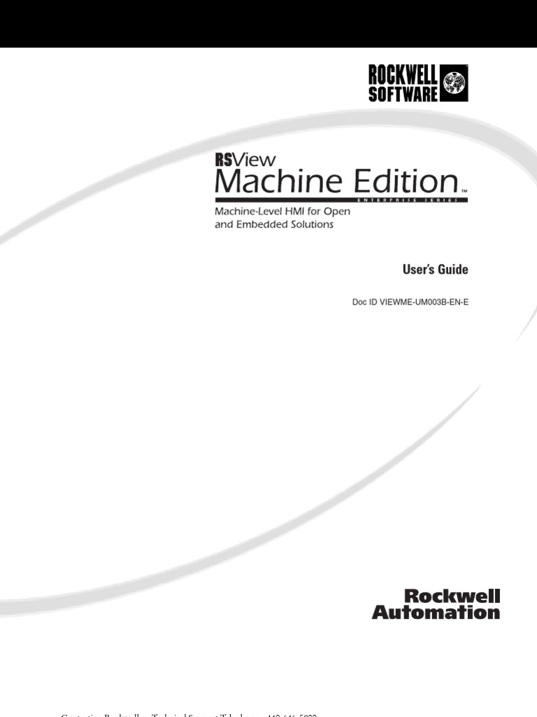 RSView User Manual Eng | PDF | Computer Keyboard | Data Type