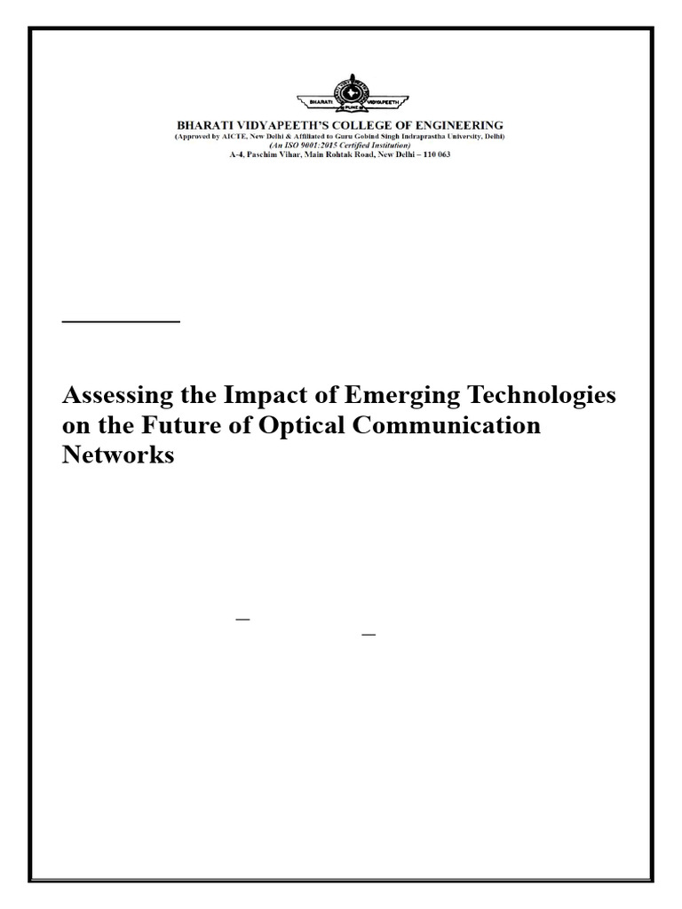 Ocsn Pbl Semester | PDF | Computer Network | Photonics