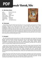 Cerita Alie Dan Rumah Yang Menyembuhkan Luka | PDF