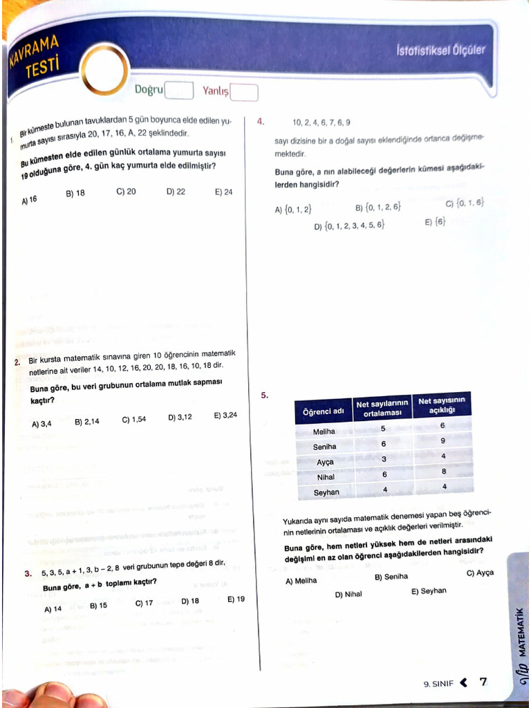 Matematik Odev | PDF