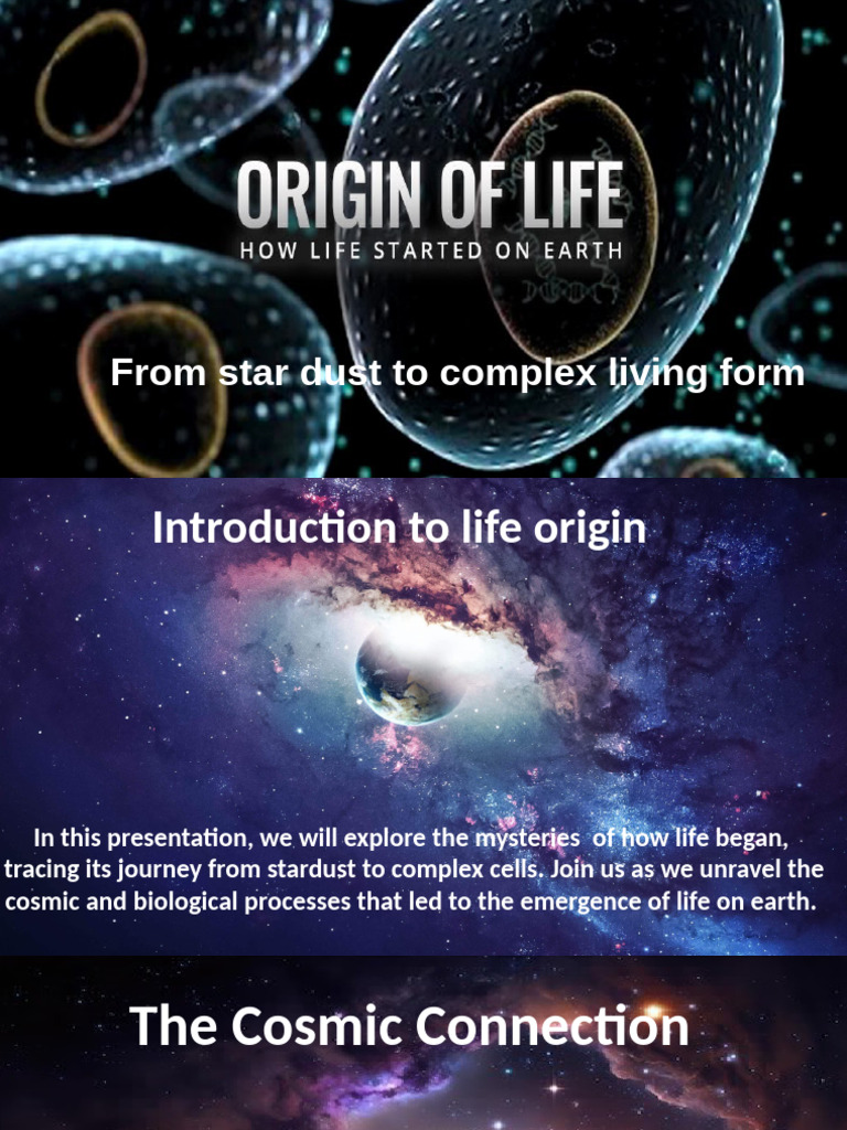 Origin of Life | PDF | Abiogenesis | Cell (Biology)