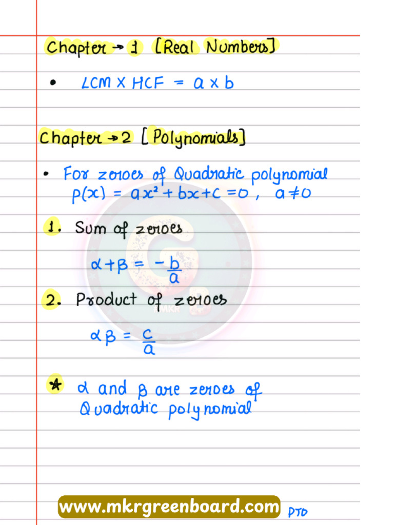 10th Maths | PDF