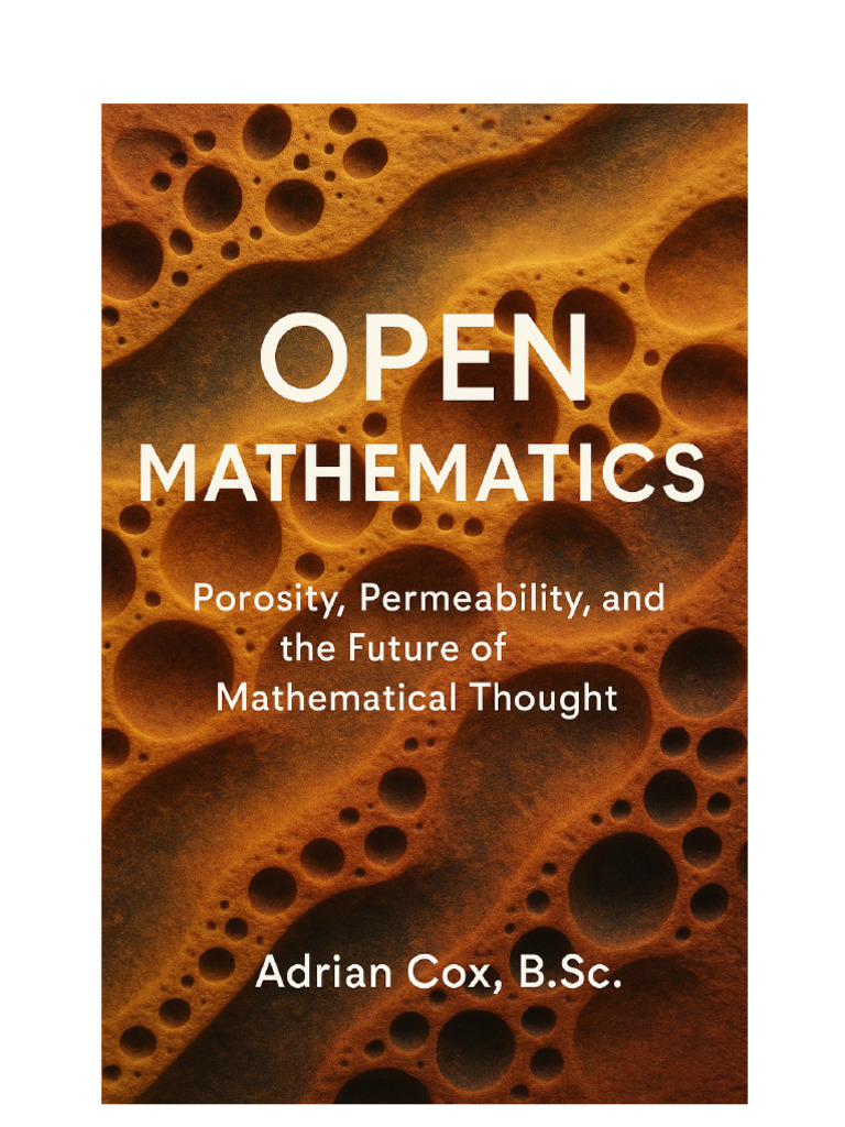 Open Mathematics: Embracing Porosity & Permeability | PDF | Category ...