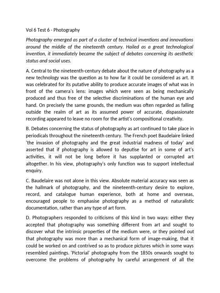 Vol 6 Test 6 | PDF | Corporate Social Responsibility | Paintings