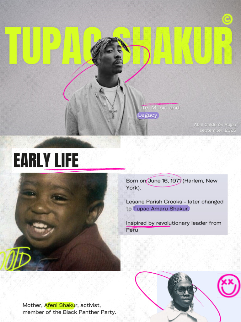 Tupac Shakur: Life and Activism | PDF
