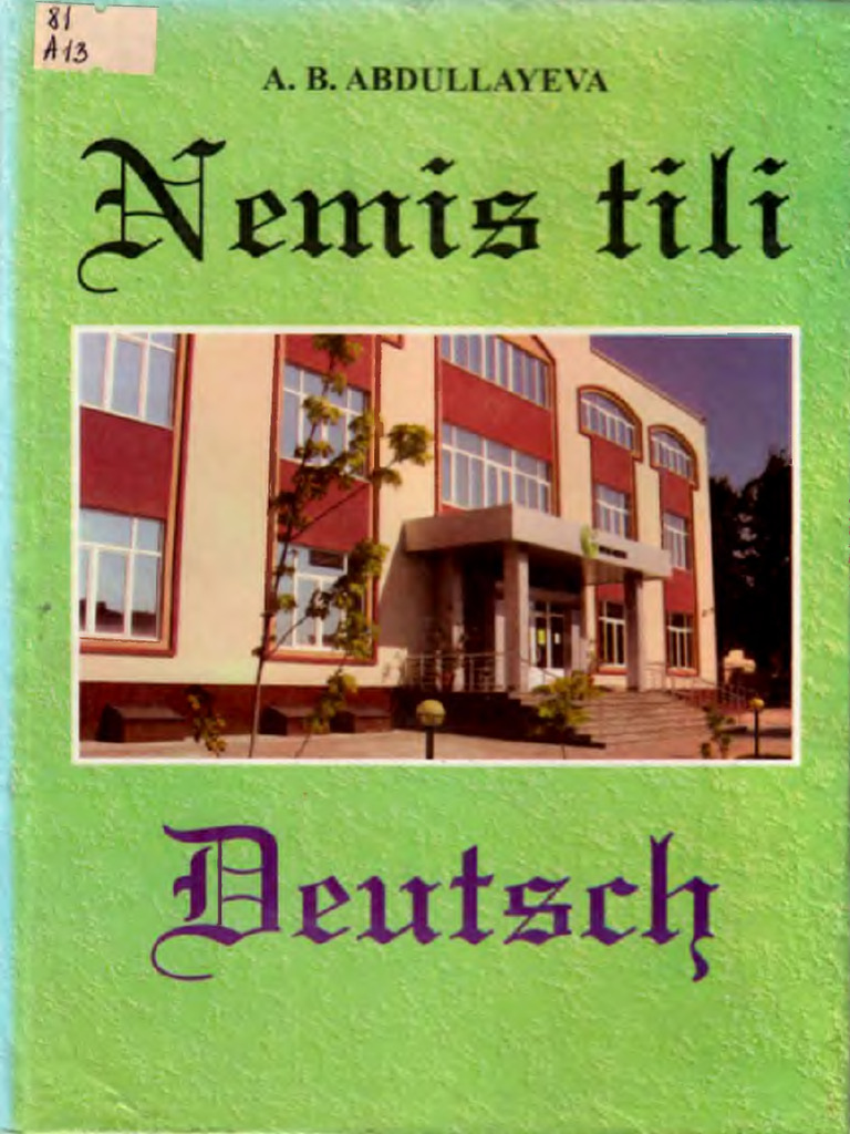 NamDU ARM 5084 Nemis Tili. Deutsch. | PDF