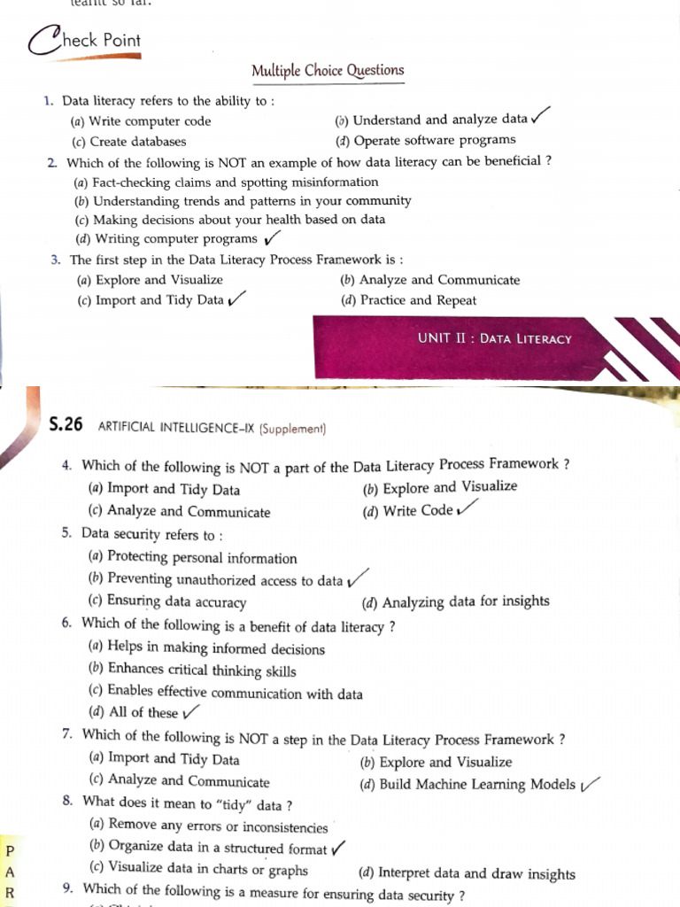 Unit 2 Data Literacy Session 1 Basic of Data Literacy | PDF | Computer ...