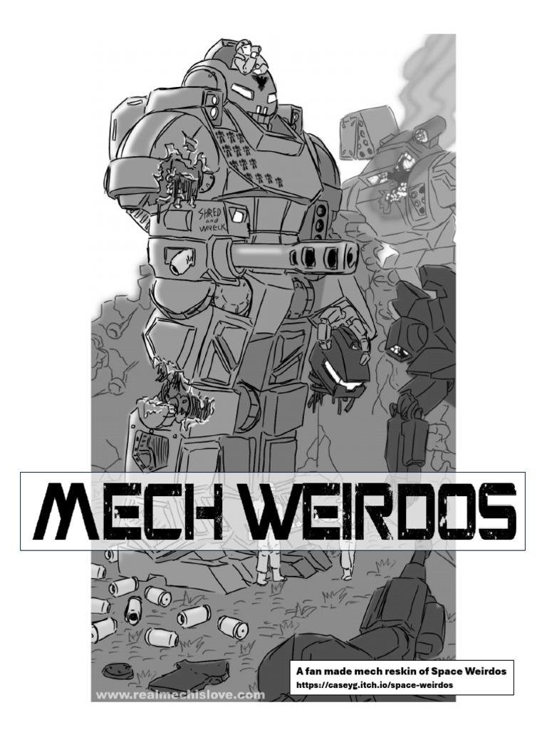 Space Weirdos Mech Game Guide | PDF | Dice
