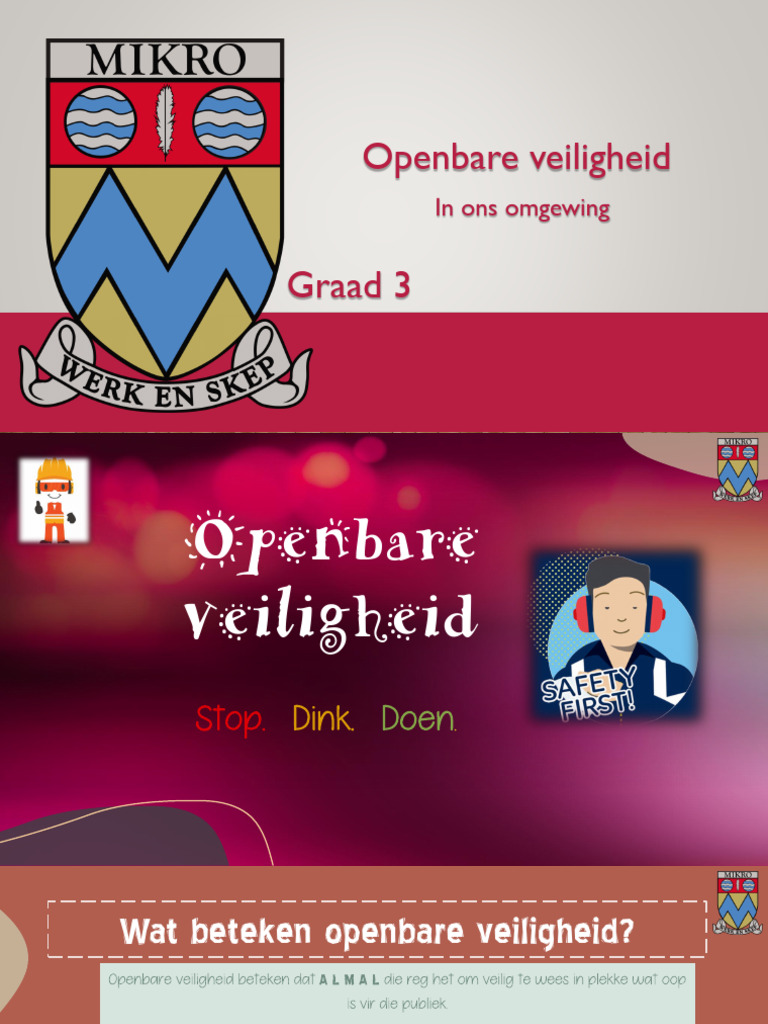 Openbare Veiligheid | PDF