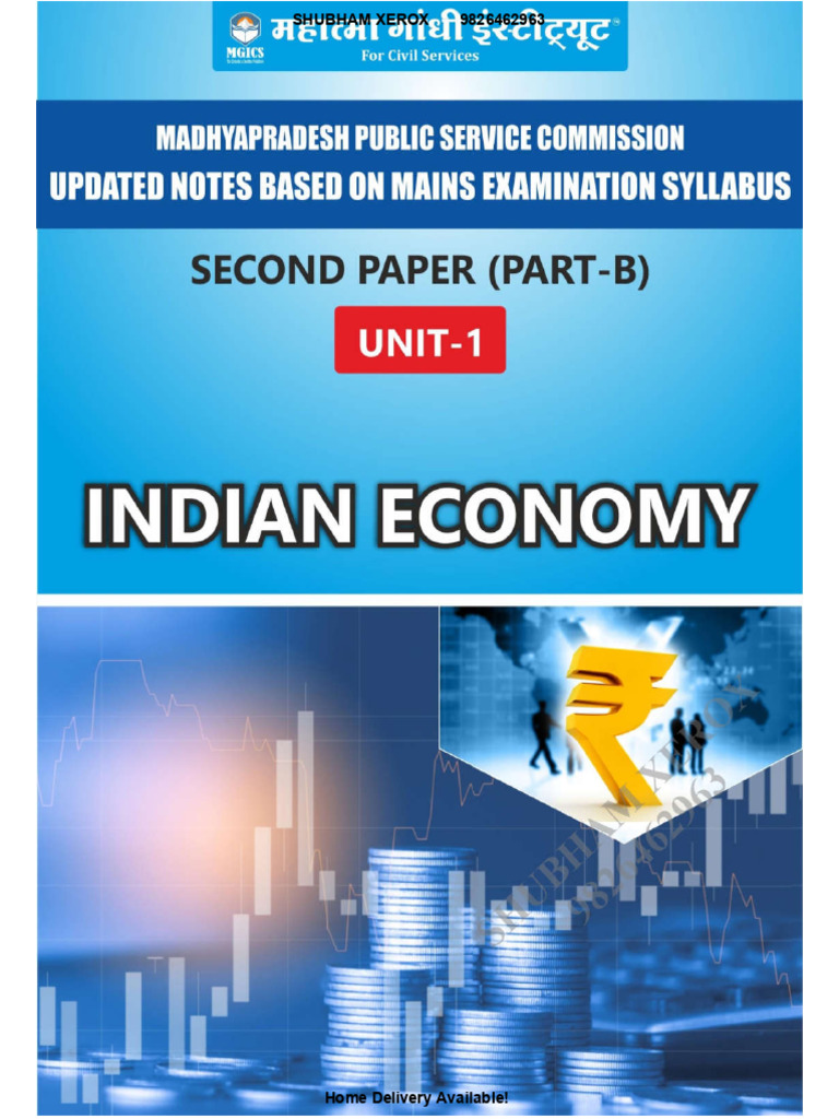 Indian Economy Overview and Insights | PDF | Macroeconomics | Economics