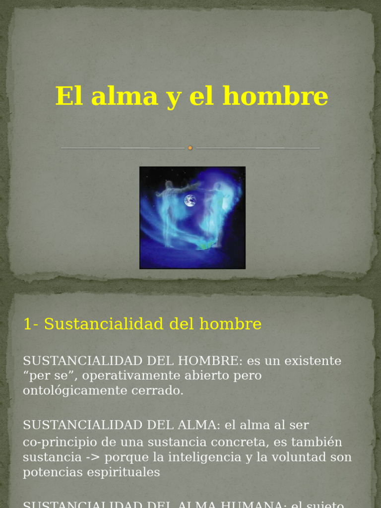 12 - El Alma y El Hombre Breve | PDF | Alma | Existencia