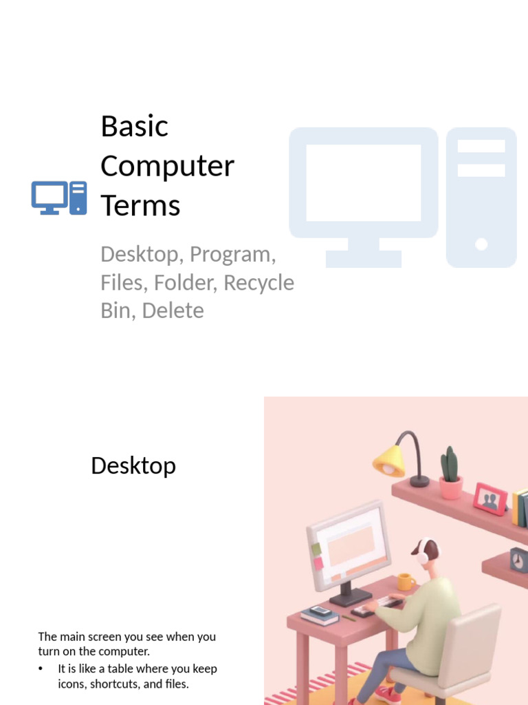 Basic Computer Terms | PDF