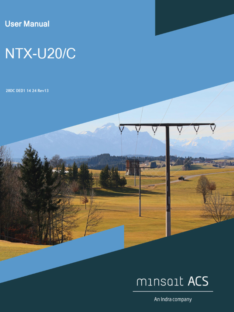 28DC DE01 14 24 Rev13 NTX-U20 (2) C User Manual (ID 210757) | PDF | Power Supply | Relay