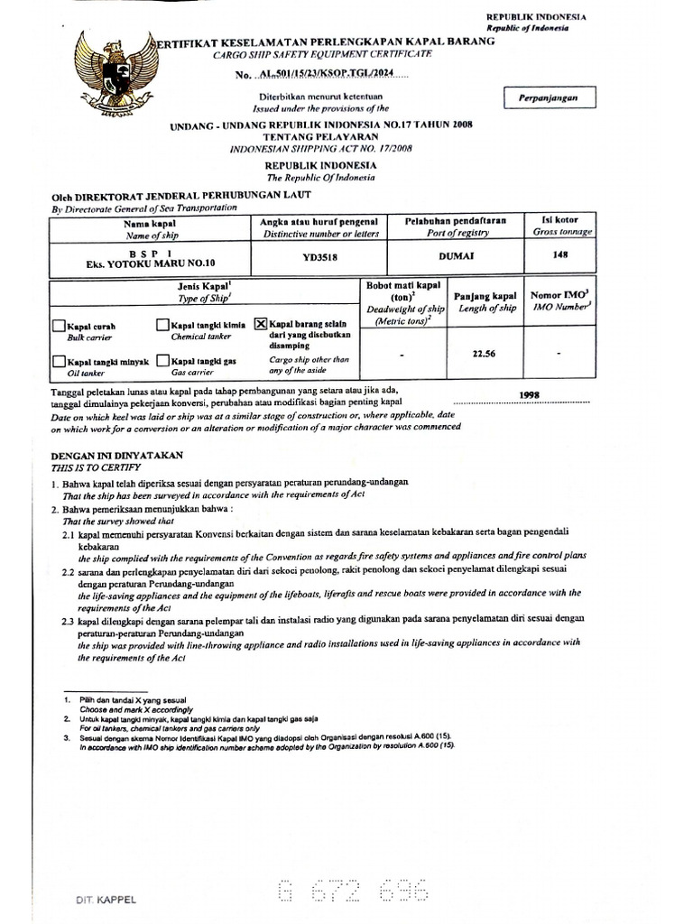 Sert Perlengkapn 23 MAR 2025 | PDF