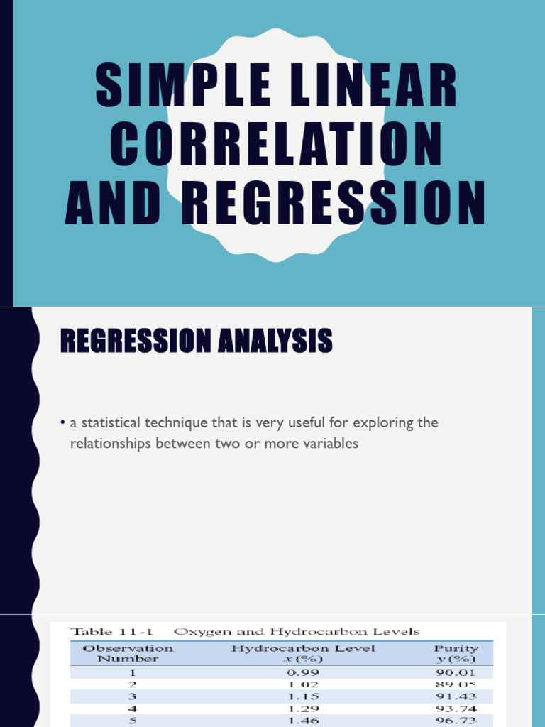 Correlation vs. Regression Explained | PDF | Regression Analysis ...