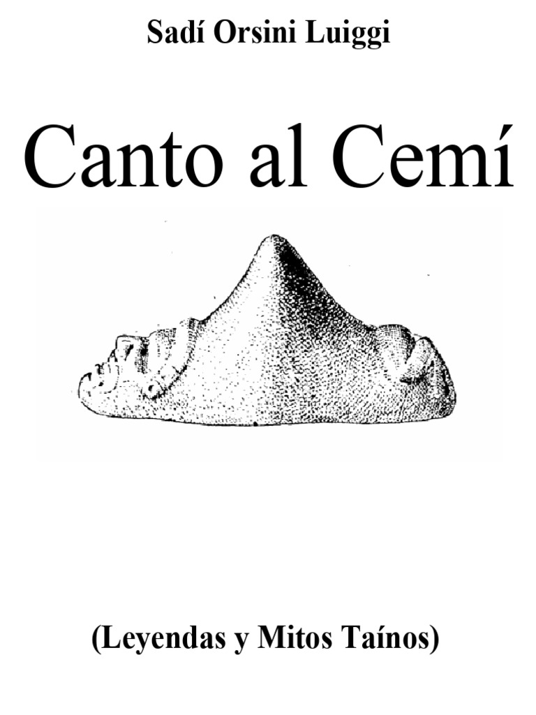 Canto-Al-Cemi Leyendas y Mitos Taínos | PDF | Mitología griega | Antigua Grecia