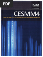 CESMM4 Civil Engineering Standard Method of Measurements | PDF