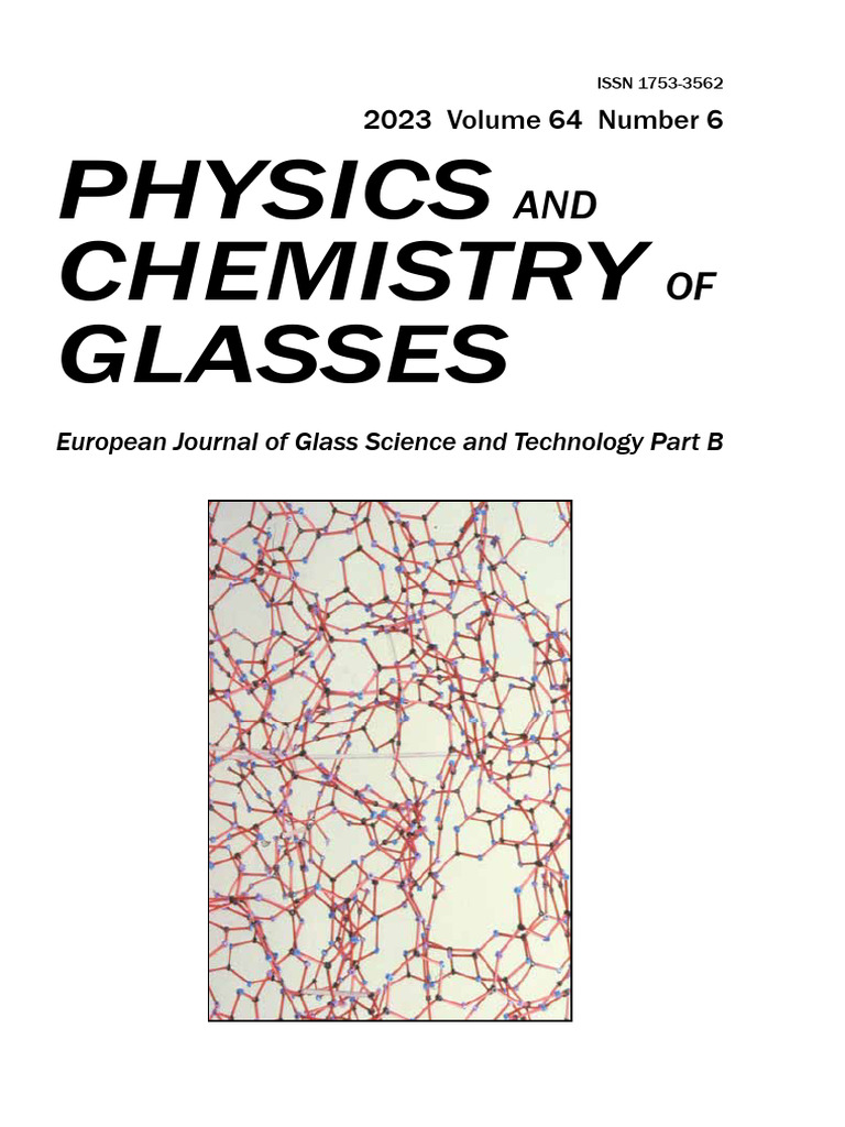 Glass Science and Technology Insights | PDF | Ion | Chemical Bond