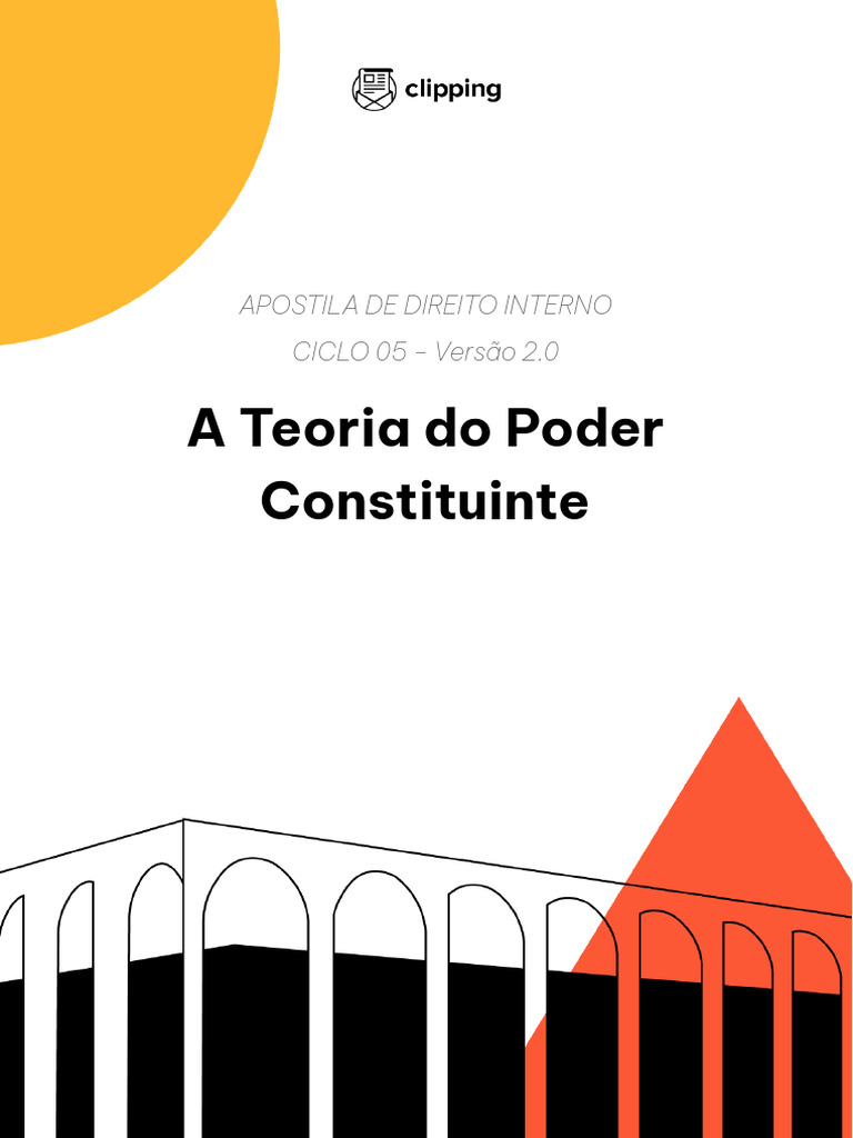 Ciclo 05 - A Teoria Do Poder Constituinte1748272056.322191 | PDF