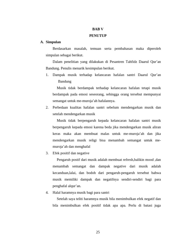 BAB V Kti Revisi | PDF