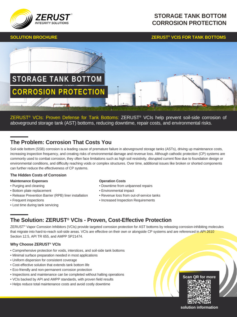 Corrosion Protection for Tank Bottoms | PDF | Corrosion | Materials