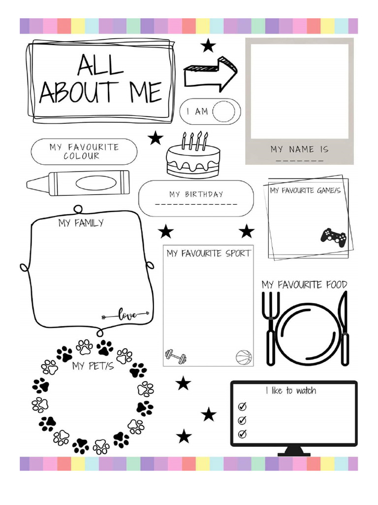 All About Me | PDF