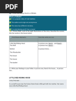 Little Red Riding Hood (Ending) | PDF
