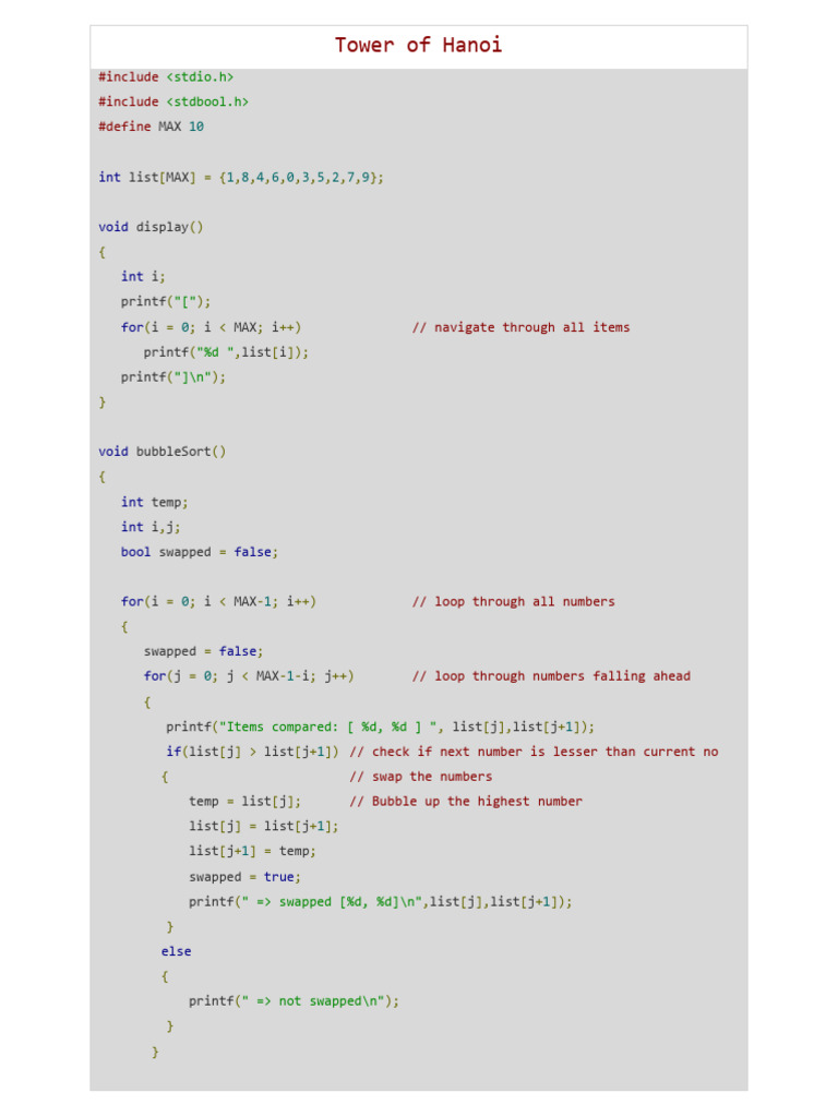Leksion 16.2 - Tower of Hanoi - Recursion | PDF | Applied Mathematics | Computer Engineering