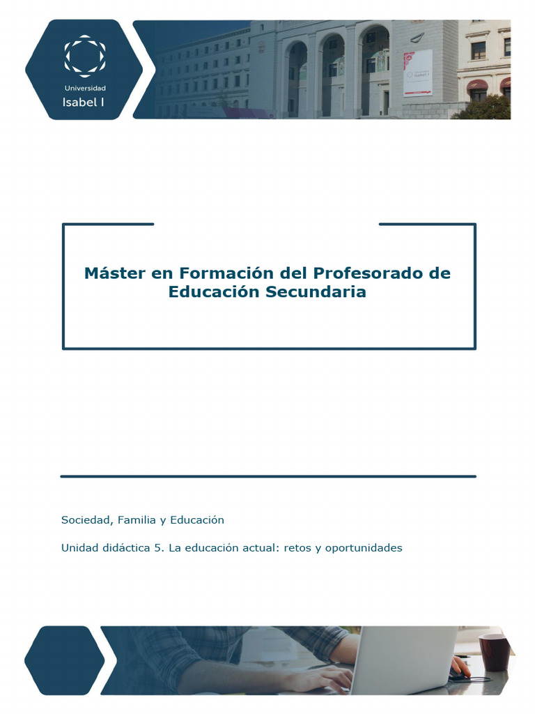 Ud5 Sociedad Familia Educ | PDF | Sustentabilidad | Inteligencia artificial