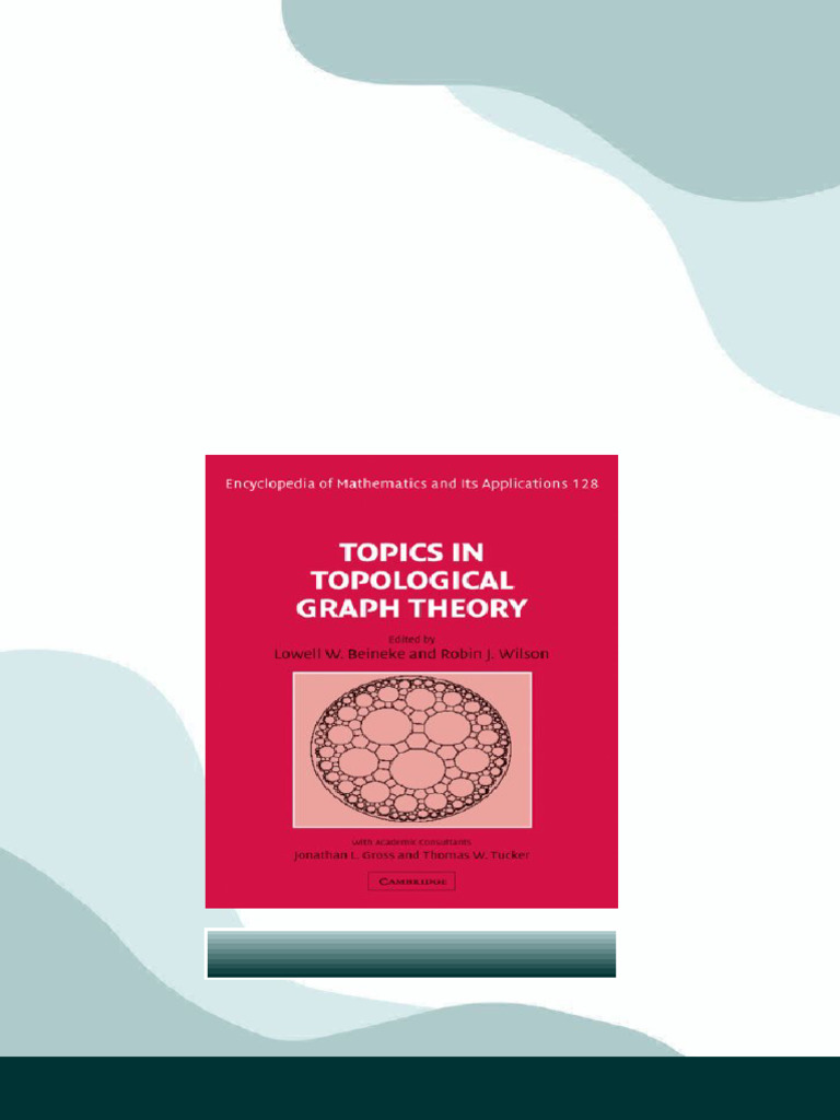(Ebook) Topics in Topological Graph Theory by Beineke L.W., Wilson R.J ...