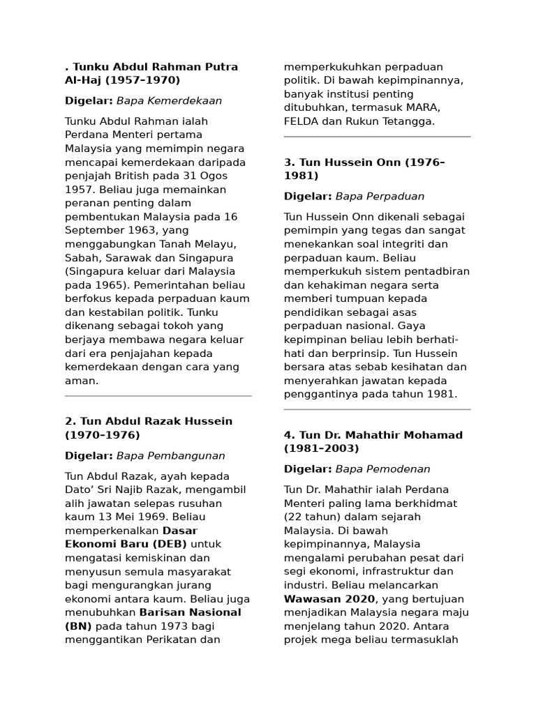 Tunku Abdul Rahman Putra Al | PDF