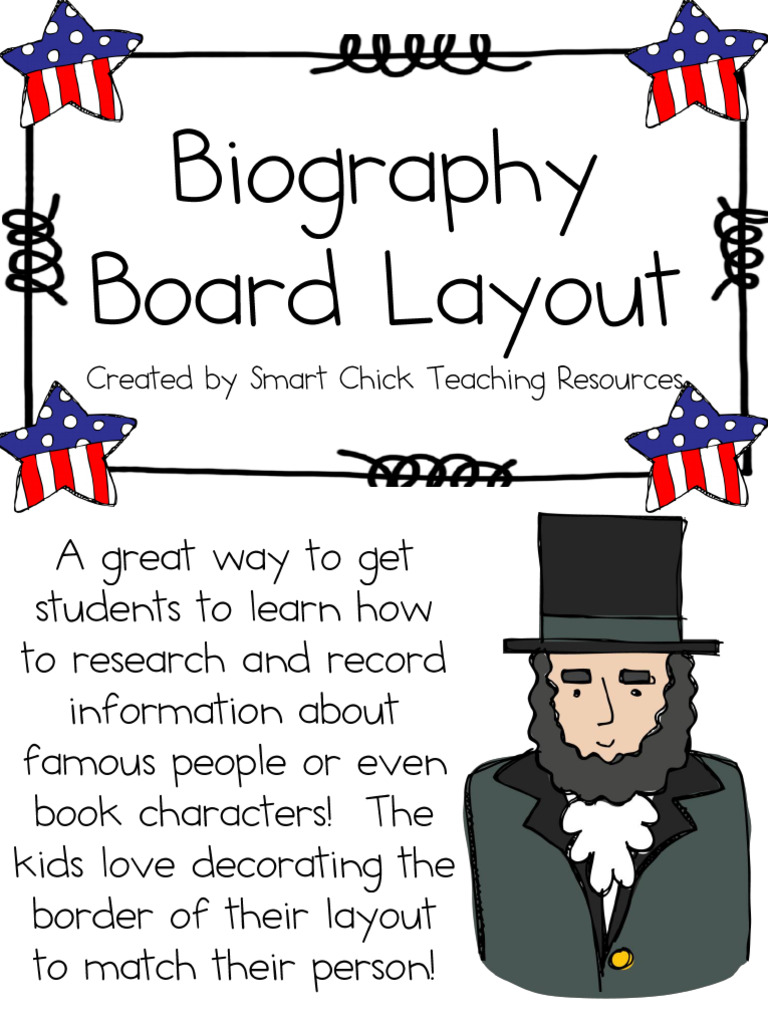 Biography Board Poster | PDF