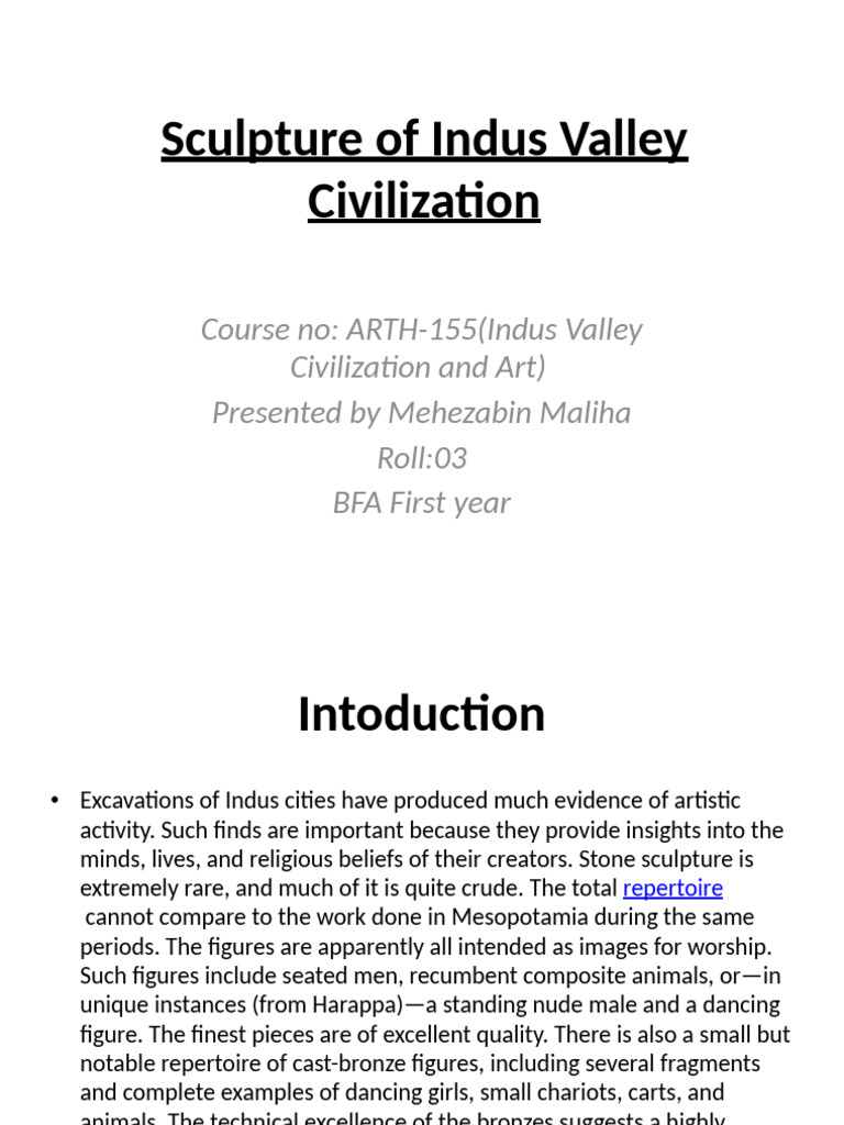 Presentation by Mehezabin Maliha | PDF | Sculpture