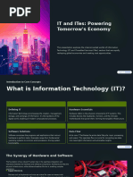 Introduction to IT and ITeS Basics | PDF | Computer Hardware | Outsourcing