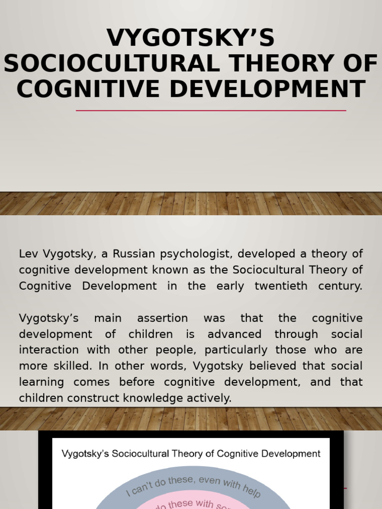 Vygotskys Theory | PDF